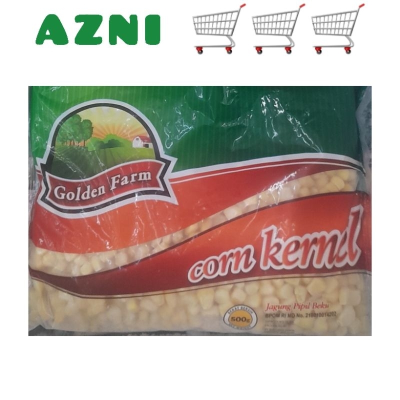 Jual Golden Farm Corn Kernel 500gr - Jagung Pipil Beku | Shopee Indonesia