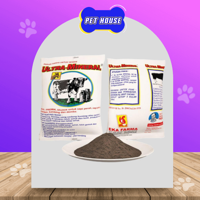Jual MINERAL SAPI 1KG ULTRA MINERAL EKA FARMA - Mineral untuk sapi u ...
