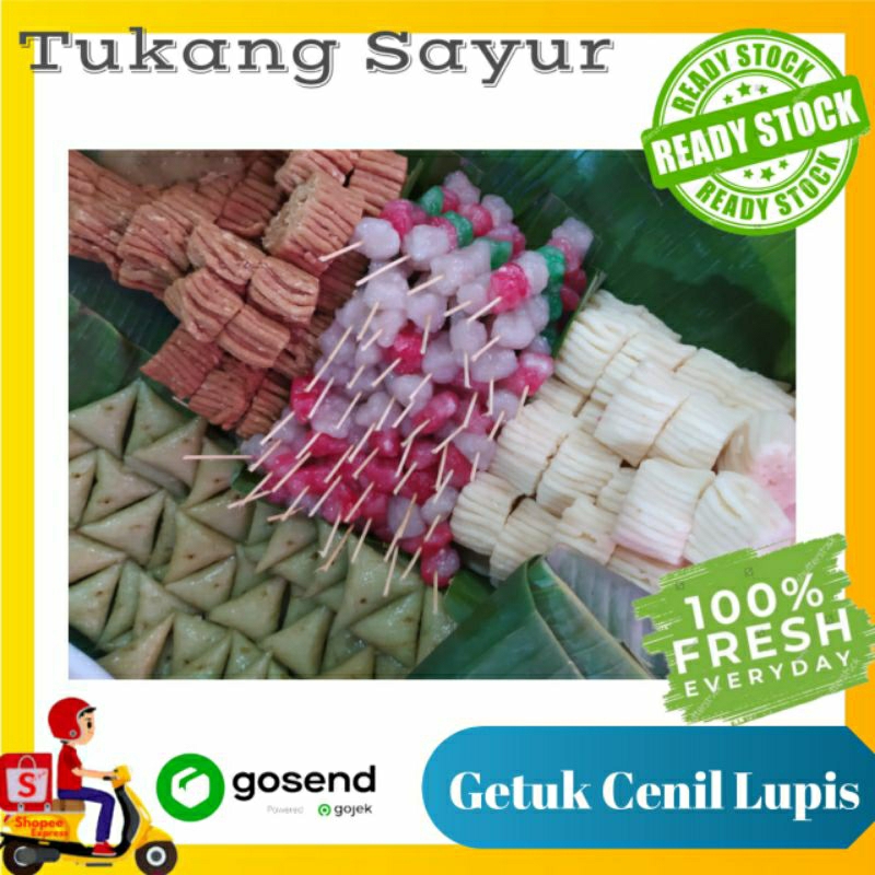 Jual Getuk Cenil Lupis - jajanan tradisional khas Jawa - Tukang Sayur ...