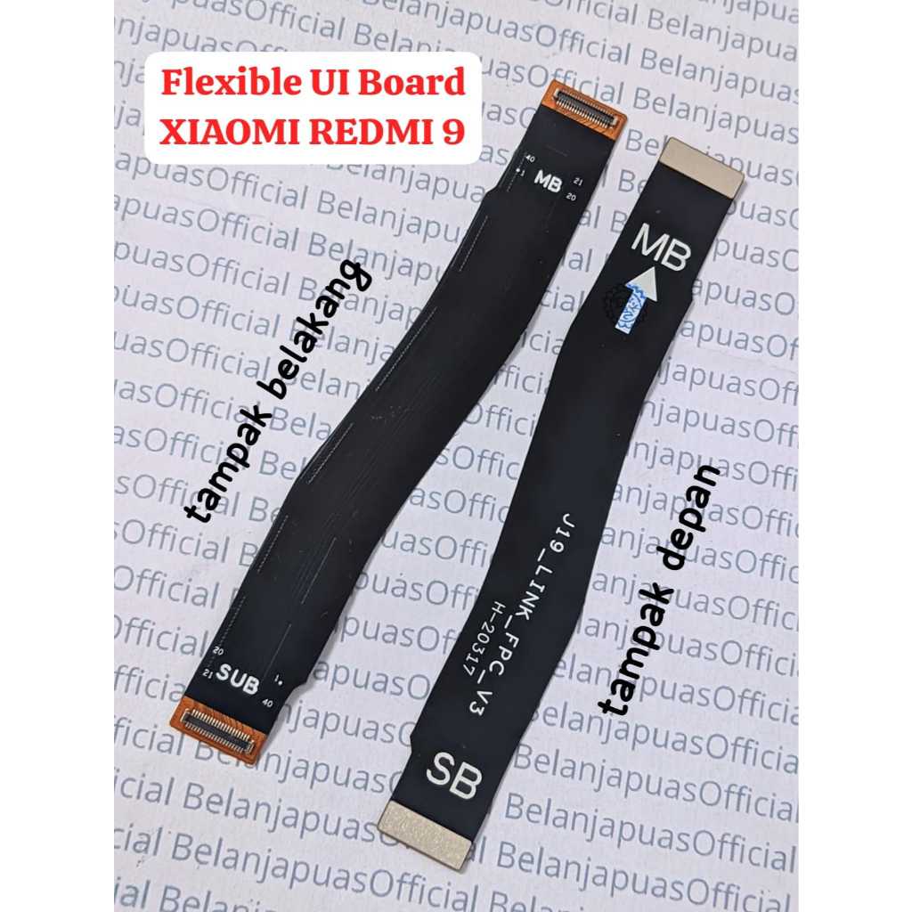 Jual Flexible Fleksibel Tengah Ui Board / Main Board XIAOMI REDMI 9 ...