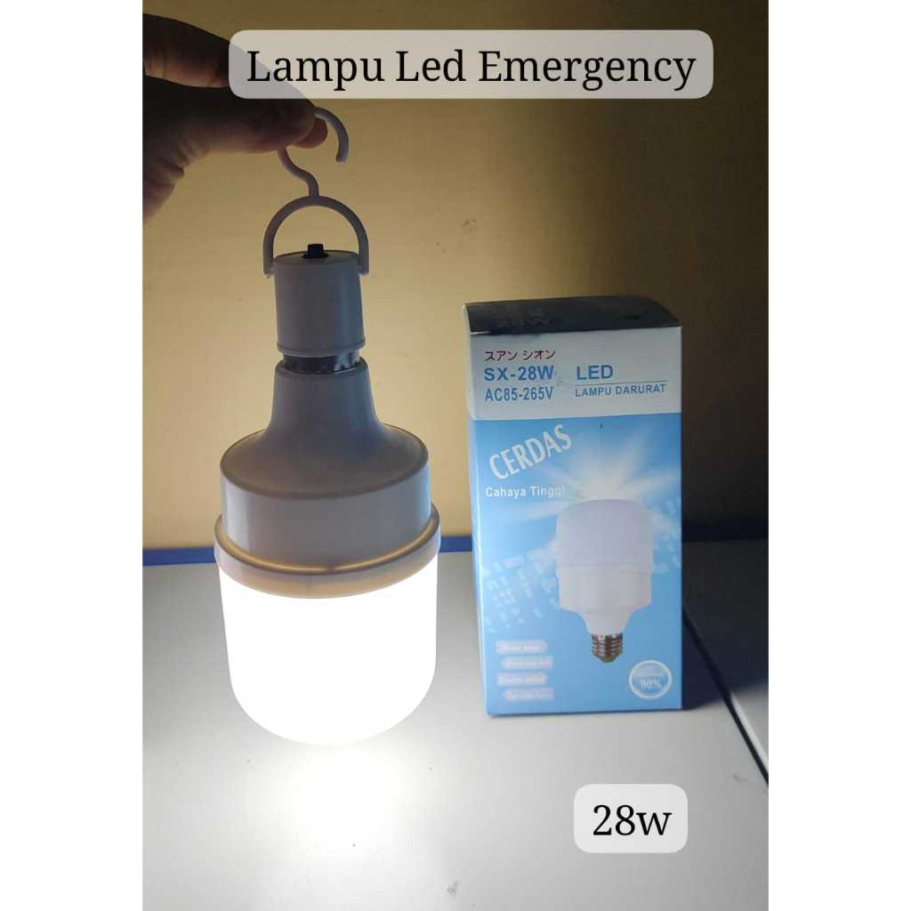 Jual Lampu Emergency Led Cerdas Gantung / Lampu Mati Lampu Emergency 28W/ Lampu Saklar Emergency ...