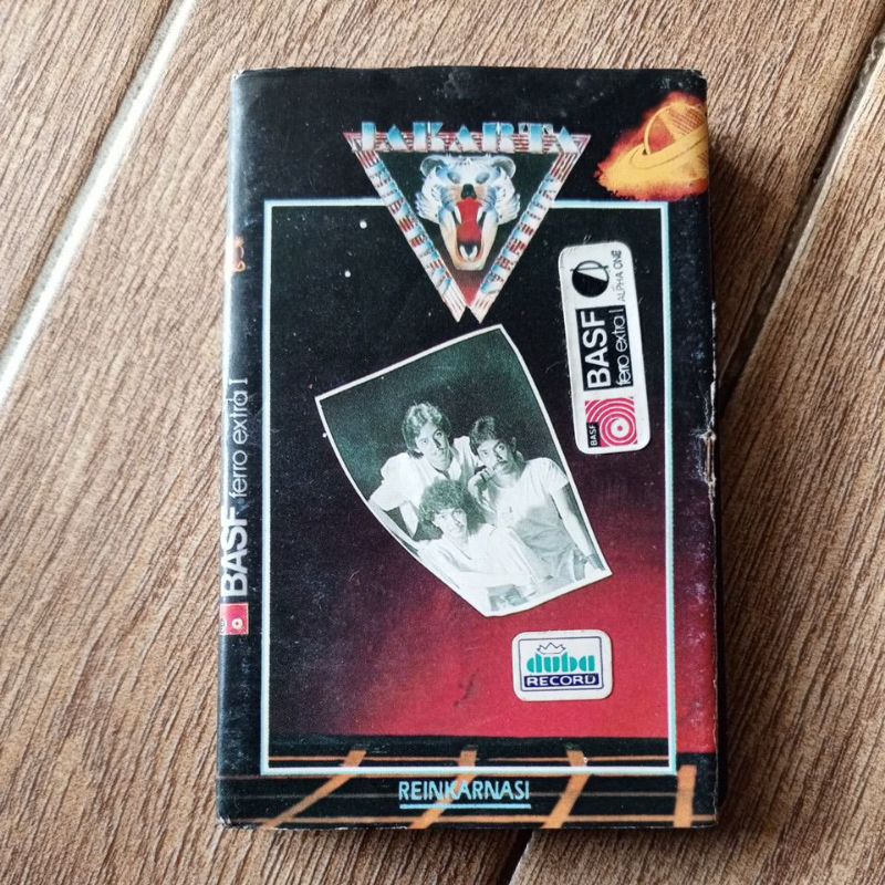 Jual kaset pita lawas, JAKARTA RHYTHM SECTION, ALBUM REINKARNASI, kaset ...
