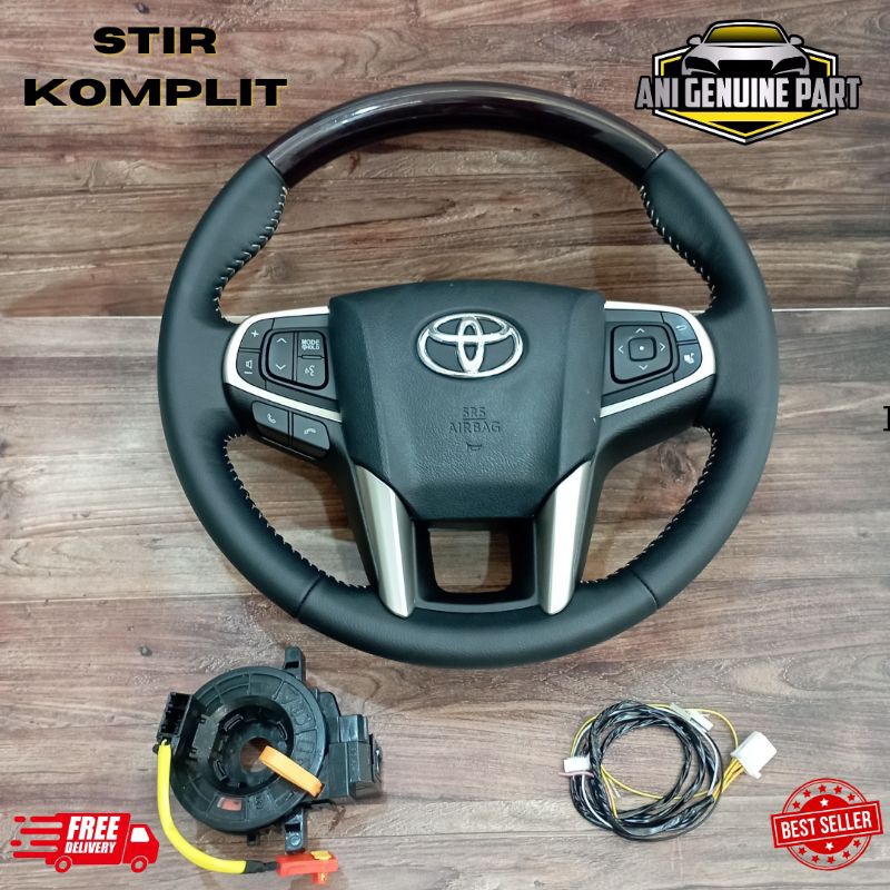 Jual Stir Setir Innova Reborn Type Q Venturer Original Include Kabel ...