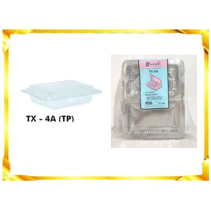 Jual PLASTIK MIKA KEMASAN KUE DAN MAKANAN UKURAN 4 - 4A | Shopee Indonesia