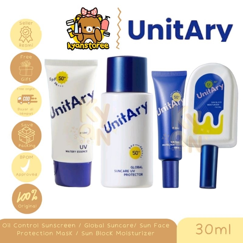 Jual UNITARY UV WATERY ESSENCE / UNITARY GLOBAL SUNCARE UV PROTECTION ...