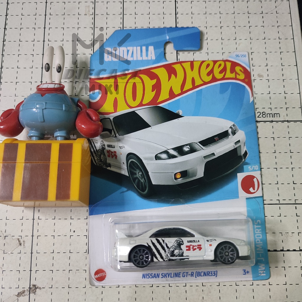 Jual HOT WHEELS NISSAN SKYLINE GT-R R33 GODZILLA | Shopee Indonesia