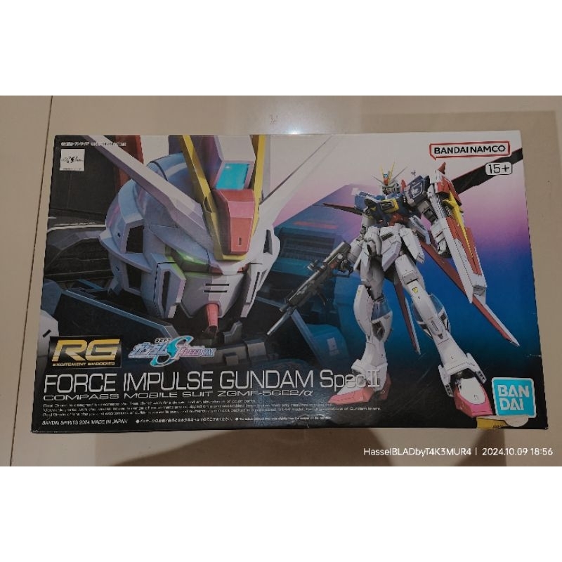 Jual RG force impulse Gundam Spec II Bandai Japan | Shopee Indonesia