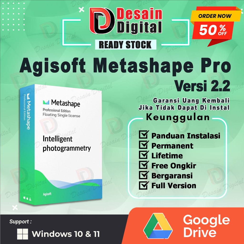 Jual Software Window - Agisoft Metashape Pro - Lifetime | Shopee Indonesia
