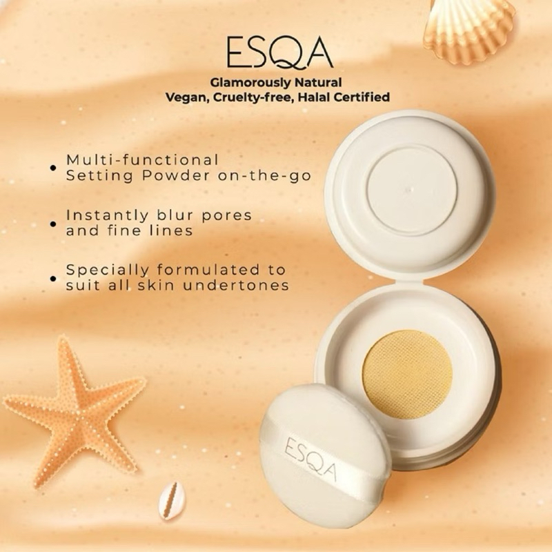 Jual ESQA Flawless Micro Setting Powder | Shopee Indonesia
