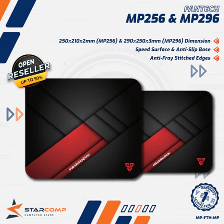 Jual Fantech Vigil MP296 / MP256 Mousepad Gaming Type Speed | Shopee ...