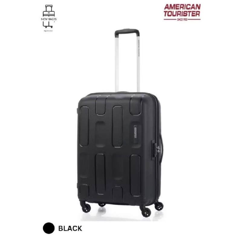 Jual American Tourister Ellipso Spinner 55/20 Black | Shopee Indonesia