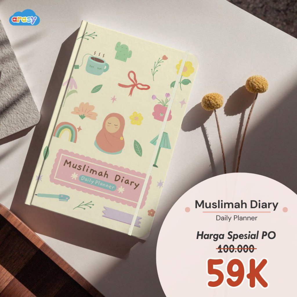Jual [Ready Stok] Muslimah Diary - Daily Planner - Agenda Muslimah ...