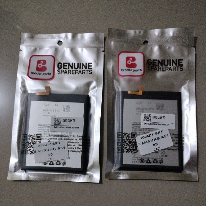 Jual BATERAI/BATRE SAMSUNG A51/A515(EB BA515ABY) | Shopee Indonesia