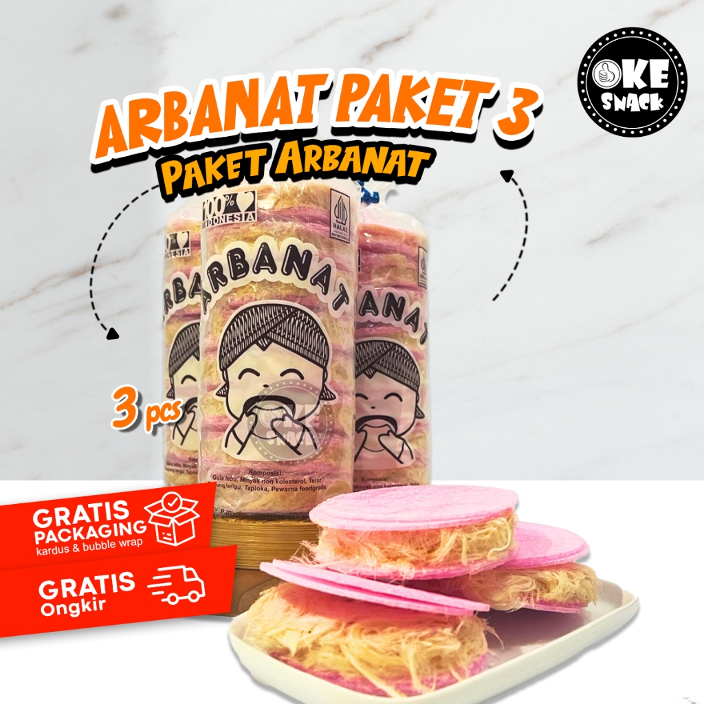 Jual Paket Arbanat Arumanis isi 3pcs | Shopee Indonesia