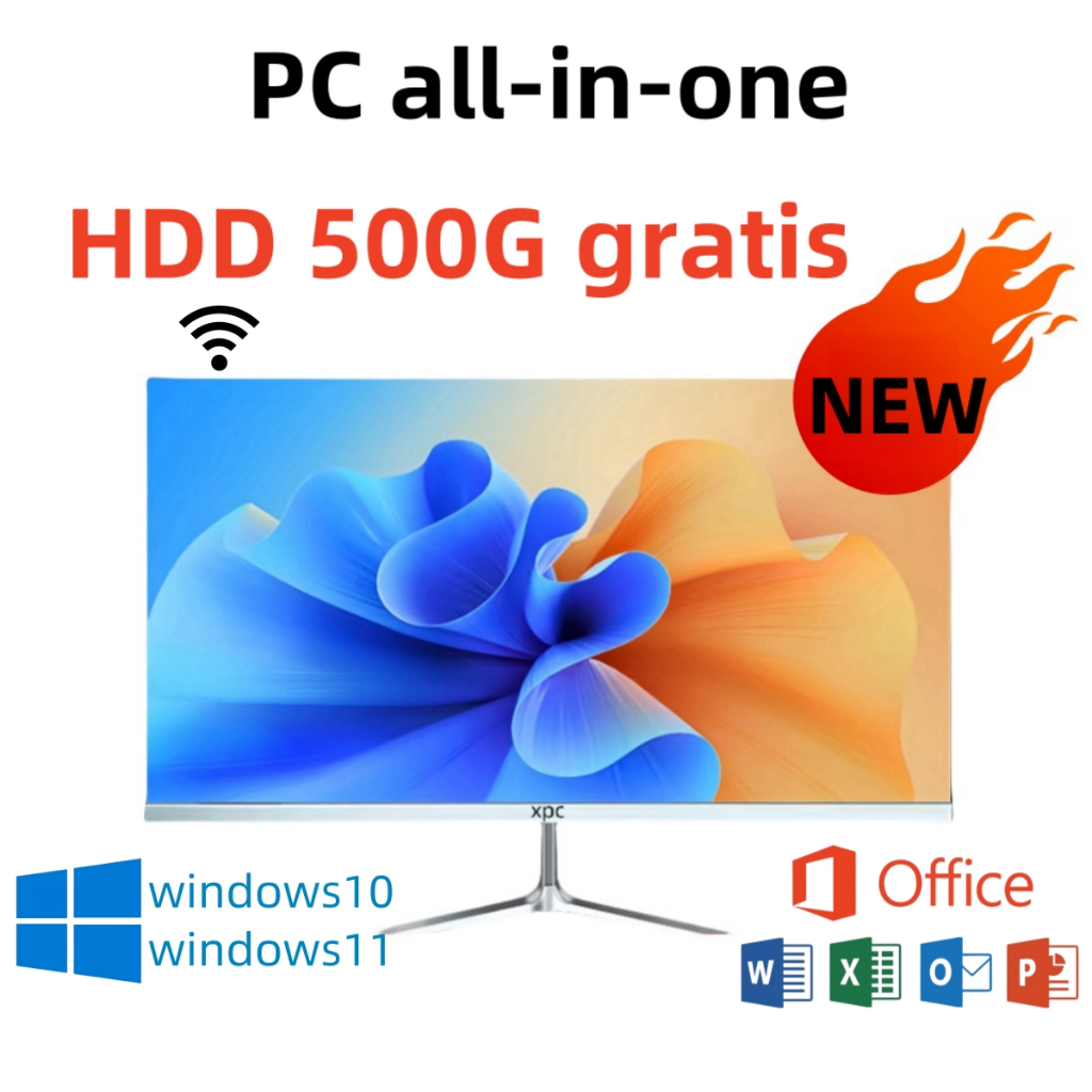 Jual Mesin all-in-one baru, prosesor Intel Core i3/i5/i7, layar besar ...