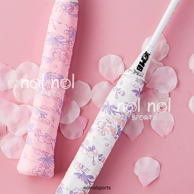 Jual NNS overgrip grip raket tenis badminton tennis sakura print cantik ...