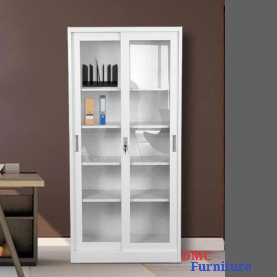 Jual Lemari arsip sliding kaca lemari arsip plat besi lemari file ...