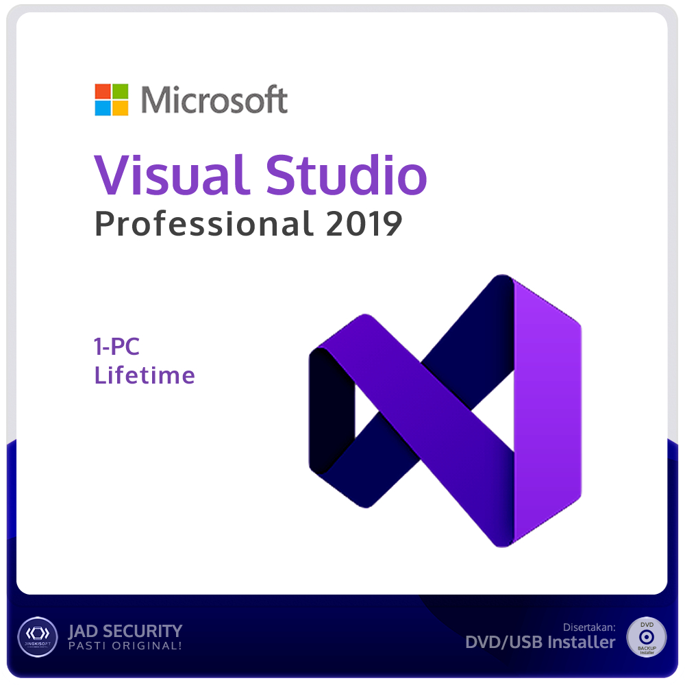Jual Microsoft Visual Studio 2019 Mac (1-PC, Lifetime License) | Shopee Indonesia
