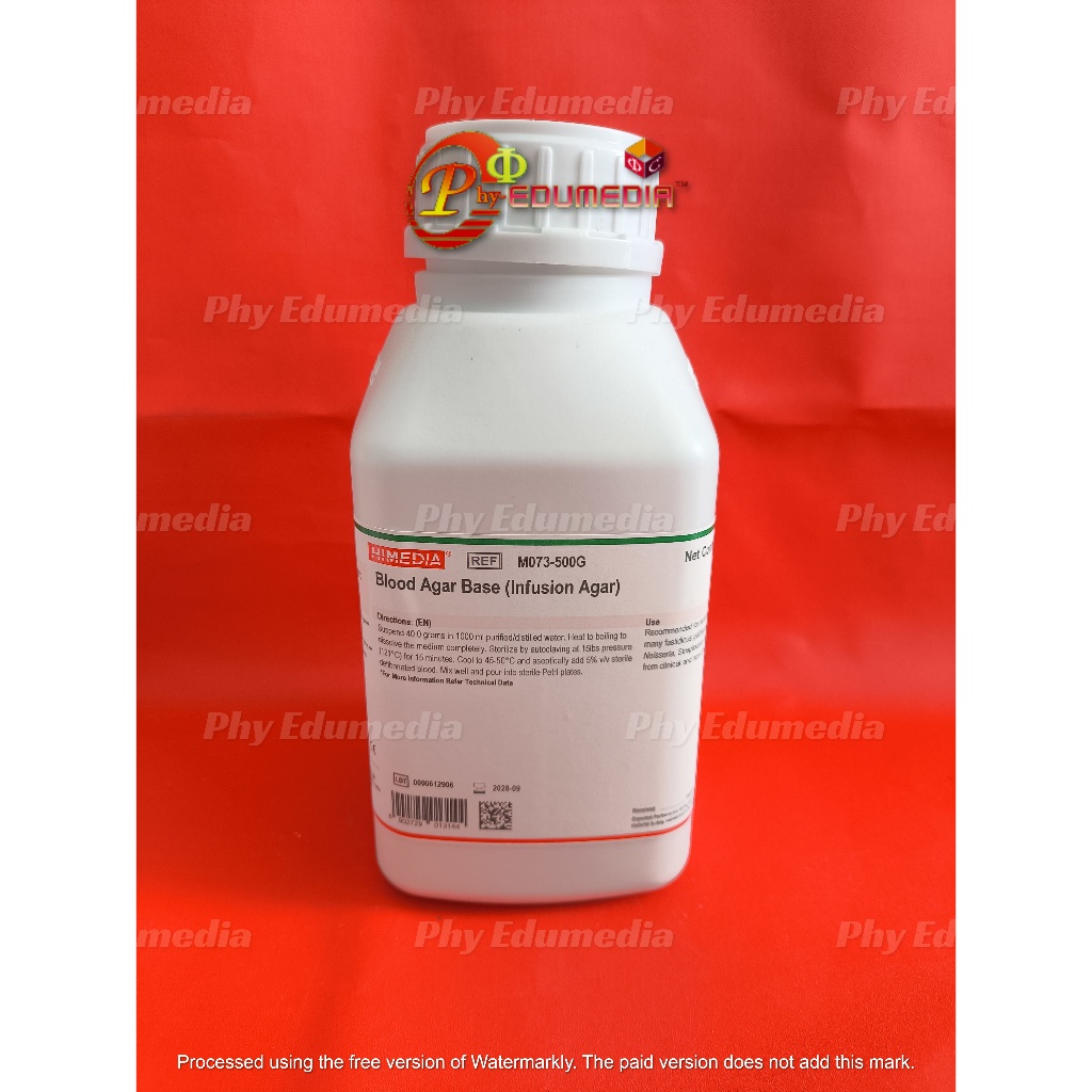 Jual Blood Agar Base (Infusion Agar) Himedia Ecer Per Gram (Min 5 Gram ...
