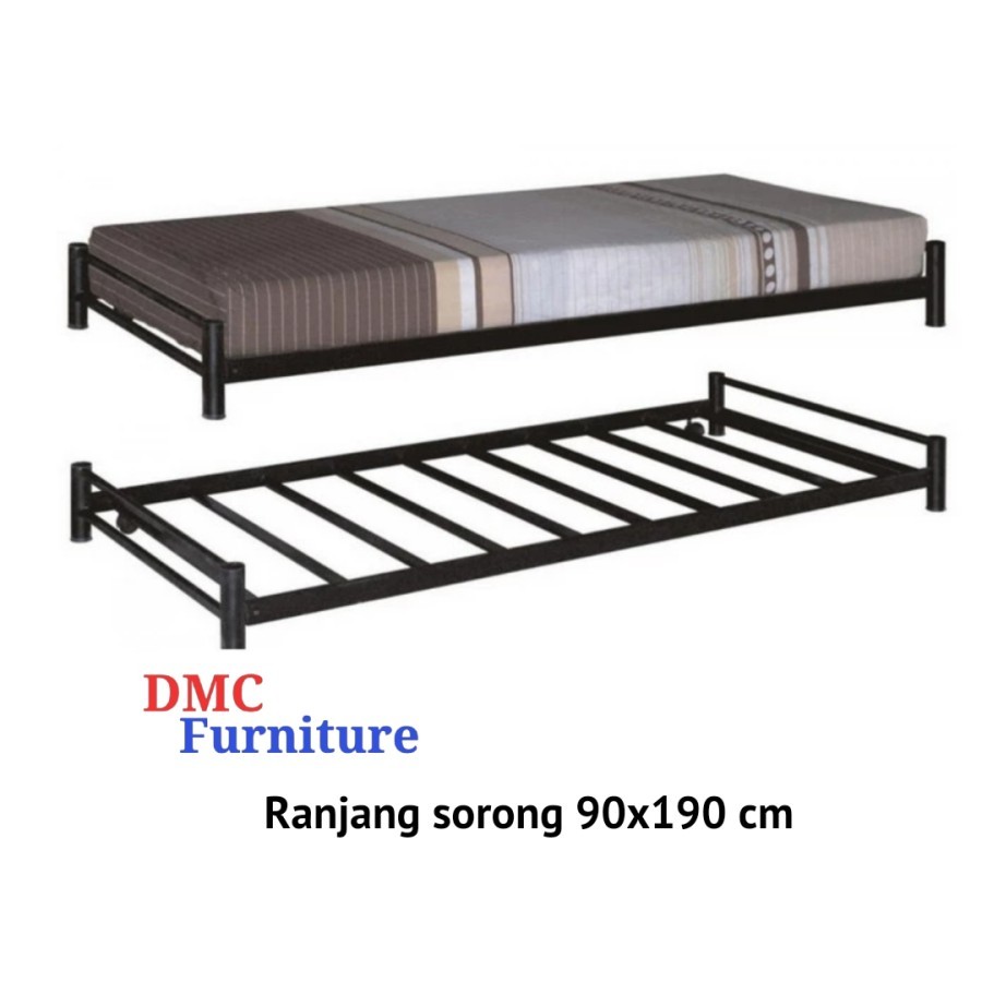 Jual Ranjang besi sorong 90 ranjang sorong besi divan besi tingkat ...