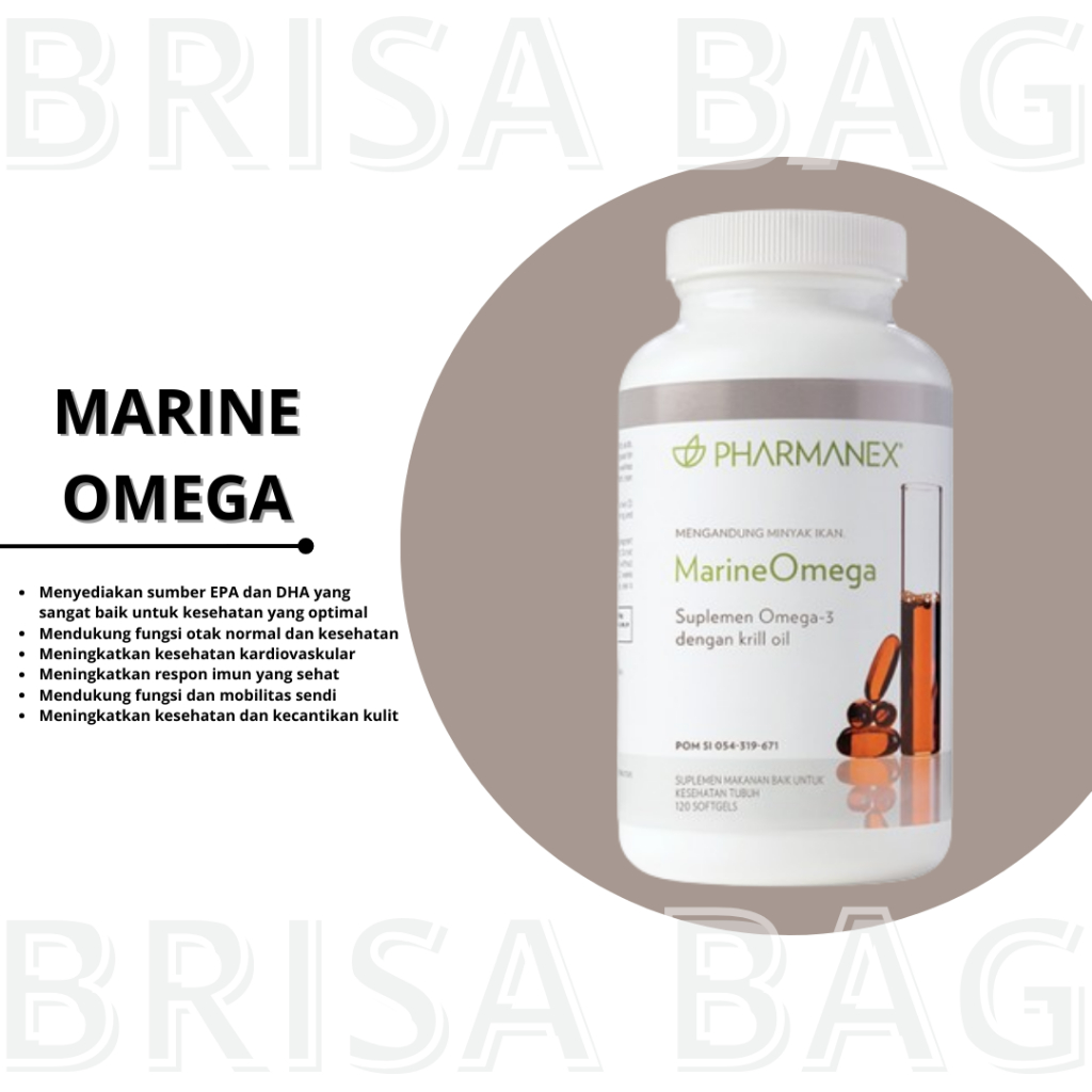 Jual Marine Omega Minyak Ikan Isi 120 Kapsul 08/2025 | Shopee Indonesia