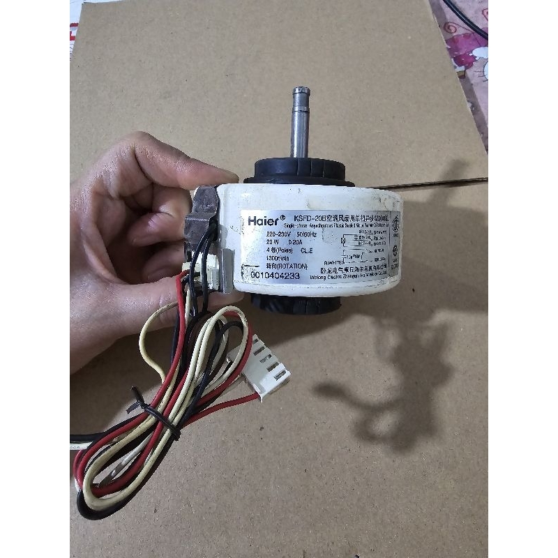 Jual DINAMO MOTOR FAN AC HAIER HSU 20W ORIGINAL | Shopee Indonesia