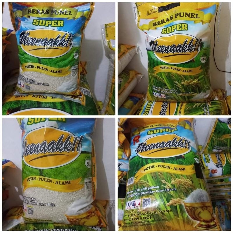 Jual beras Uenak paket 5kg | Shopee Indonesia