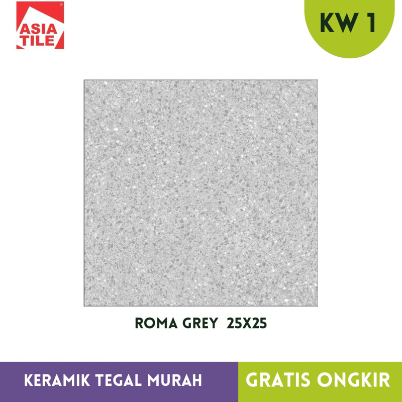 Jual Keramik Lantai Kamar Mandi 25x25 Roma Grey Brown kw1 | Shopee ...