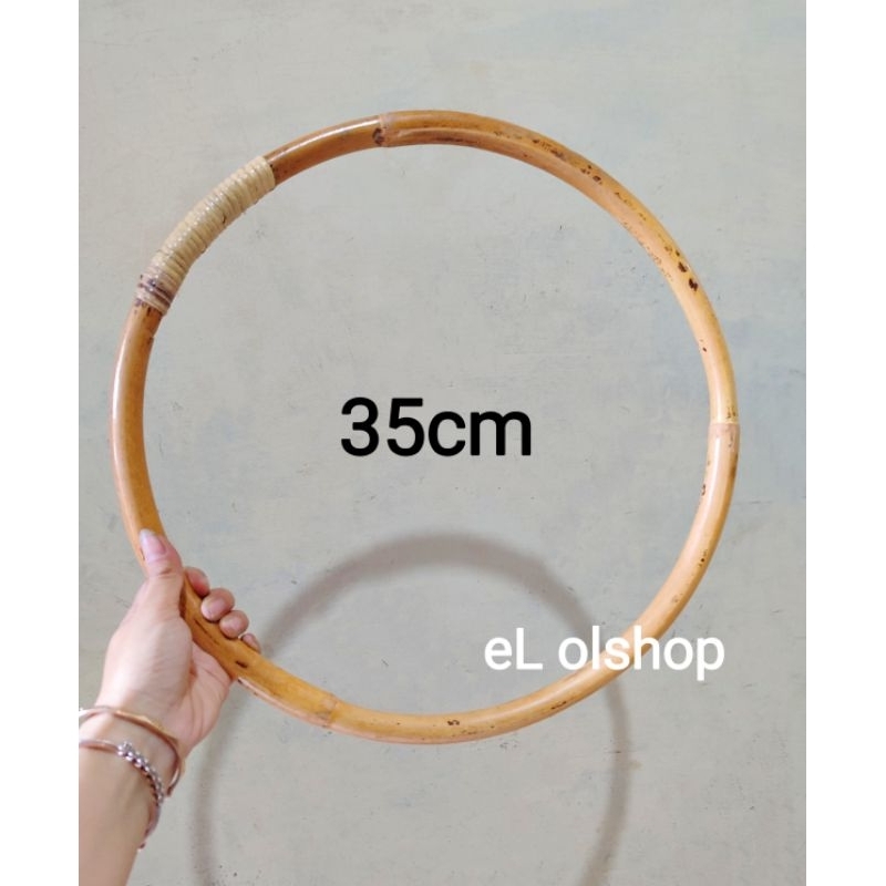 Jual Holahop Holahoop Hula Hoop Ring Macrame Rotan 35cm | Shopee Indonesia
