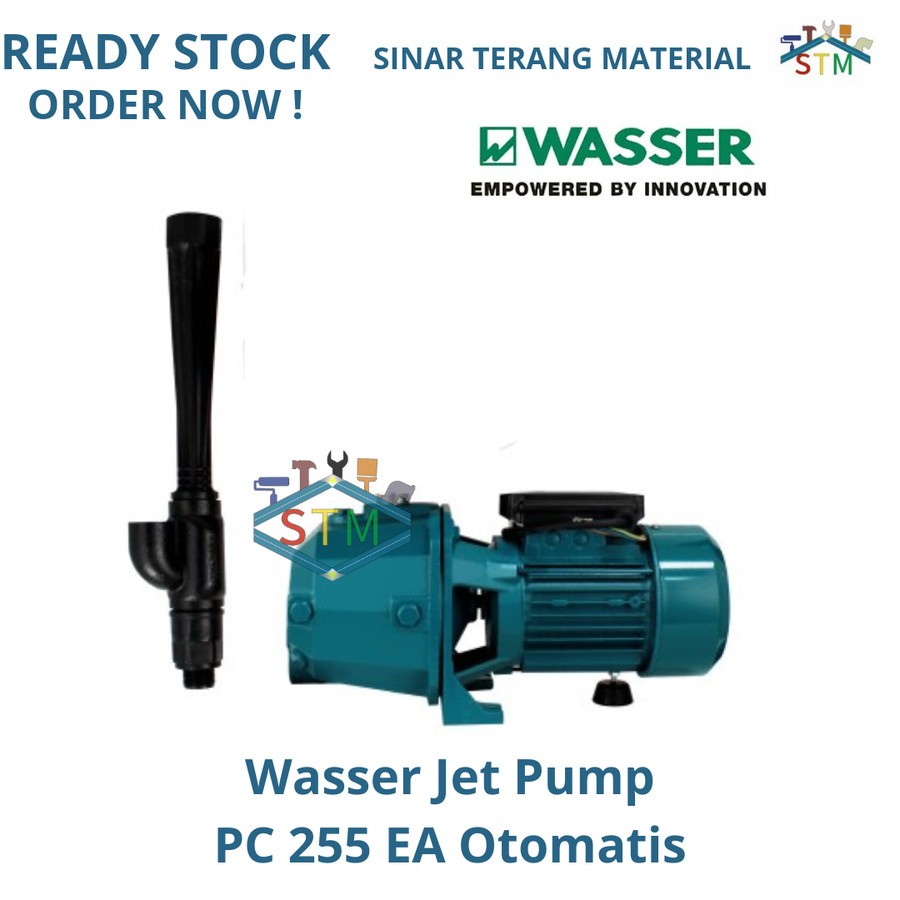 Jual Mesin Pompa Air Jet Pump Wasser PC 255 EA - Otomatis / Tabung ...