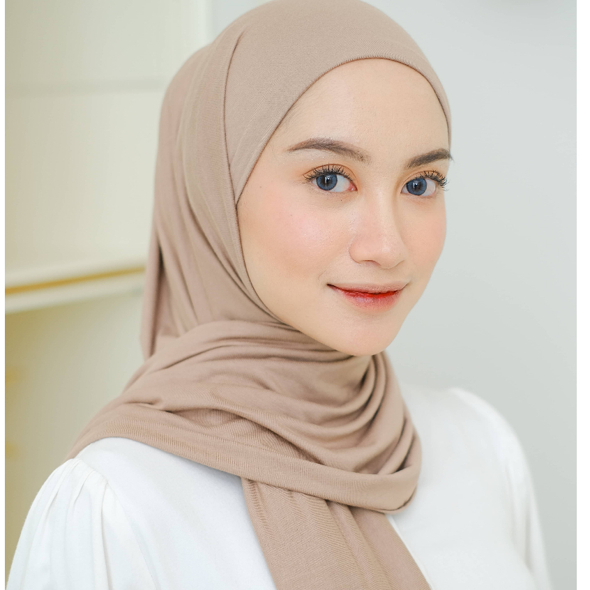 Jual Mayoutfit Pashmina Instan Kaos Rayon Spandex | Hijab Meleyot ...