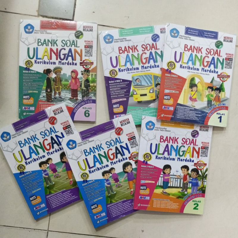 Jual Bank Soal Ulangan SD kls 1 2 3 4 5 6 Kurikulum Merdeka | Shopee Indonesia