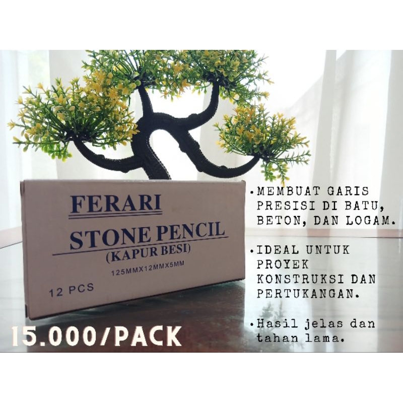 Jual Ferari Stone Pencil (Kapur Besi) | Shopee Indonesia