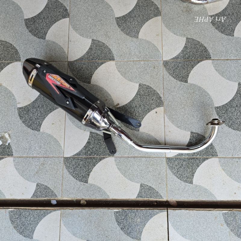 Jual knalpot AHRS VECTOR original vario 110 old karbu fullsystem ...