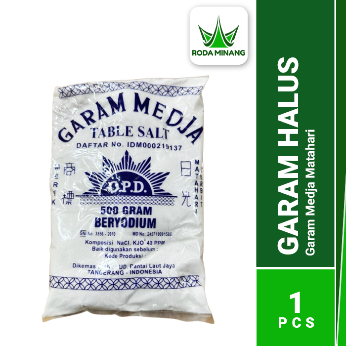 Jual Garam Halus Garam Medja Dapur Table Salt Meja Beryodium | Shopee ...