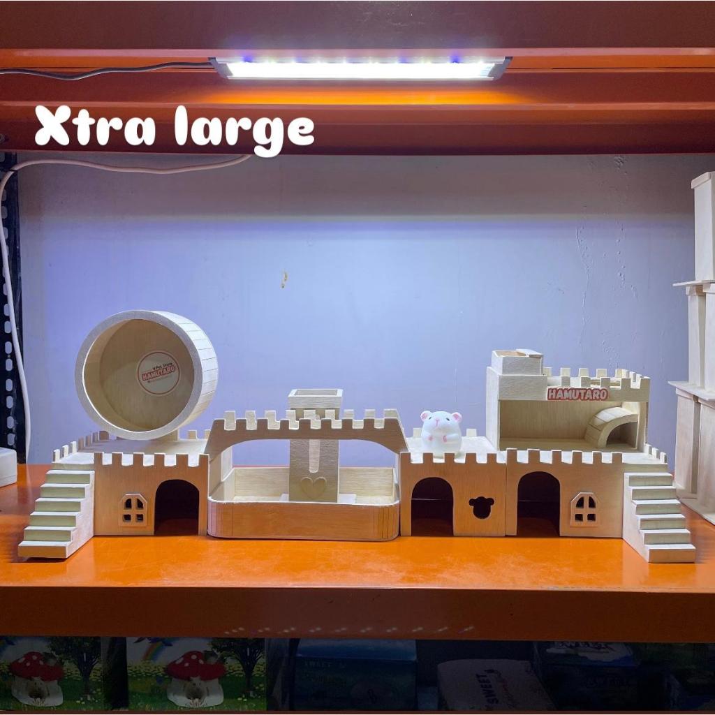 Jual Mainan Hamster Istana Kayu Untuk Aquarium 60cm Fullset | Shopee ...