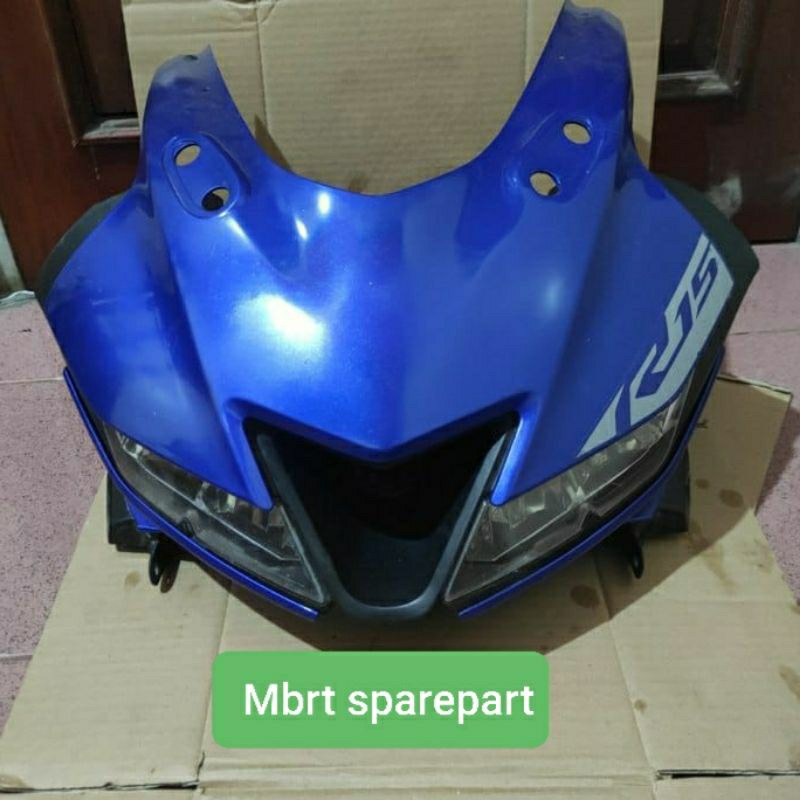 Jual Headlamp Lampu Depan YAMAHA R15 V3 VVA Second Original fullset ...
