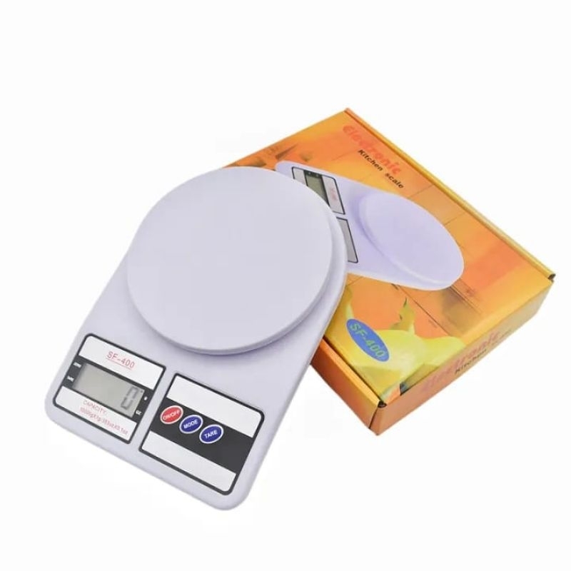 Jual Timbangan Dapur Digital SF-400 (10kg) PUTIH | Shopee Indonesia