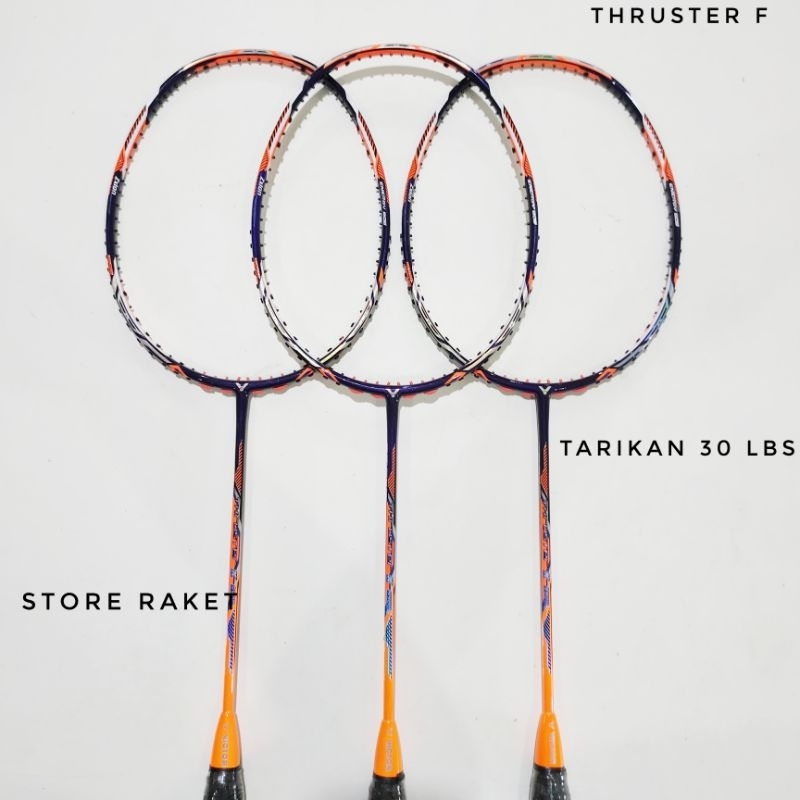 Jual RAKET BADMINTON VIKTOR THRUSTER K TERBARU 32 LBS SIAP PAKAI ...