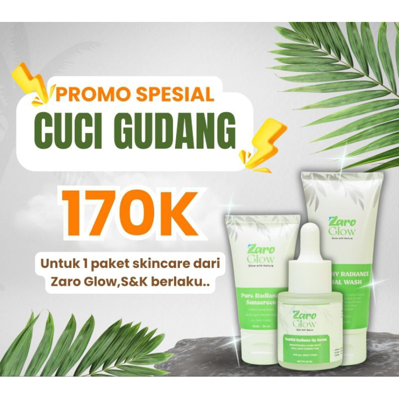 Jual zaro glow pekat perwatan wajah | Shopee Indonesia