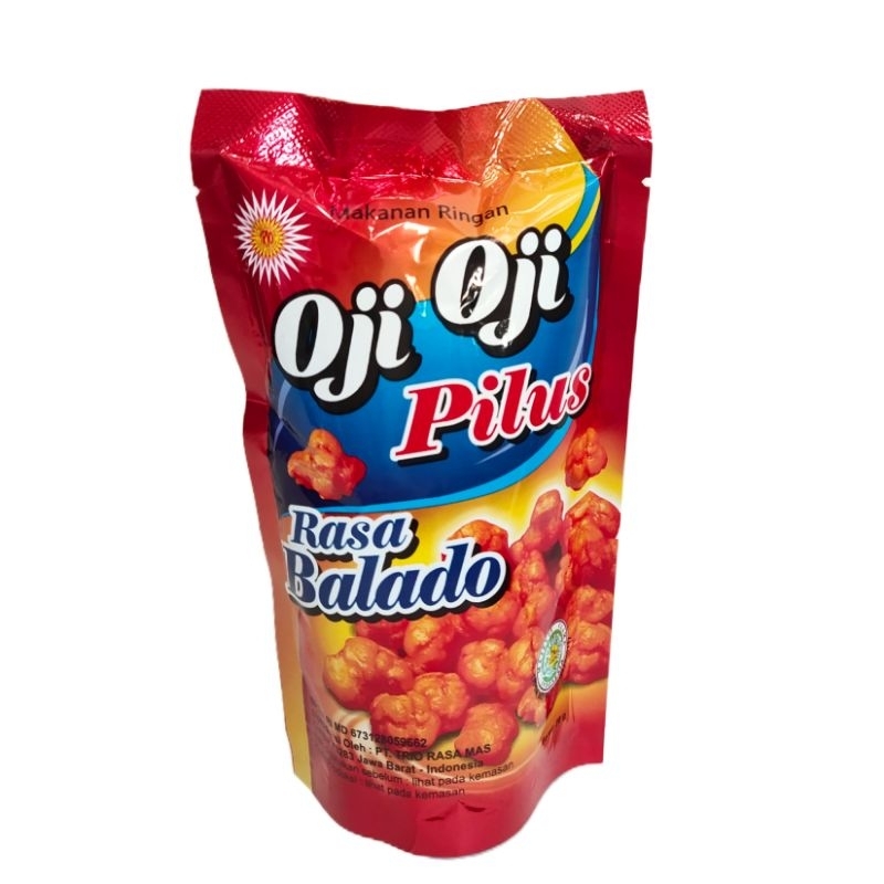 Jual OJI OJI PILUS RASA BALADO ISI 10 BUNGKUS | Shopee Indonesia