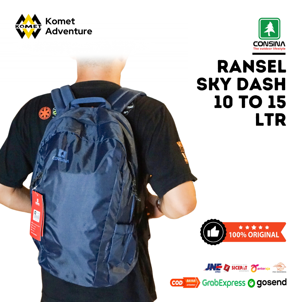 Jual TAS RANSEL CONSINA BACKPACK SKY DASH | TAS RANSEL TRAVEL RINGAN ...