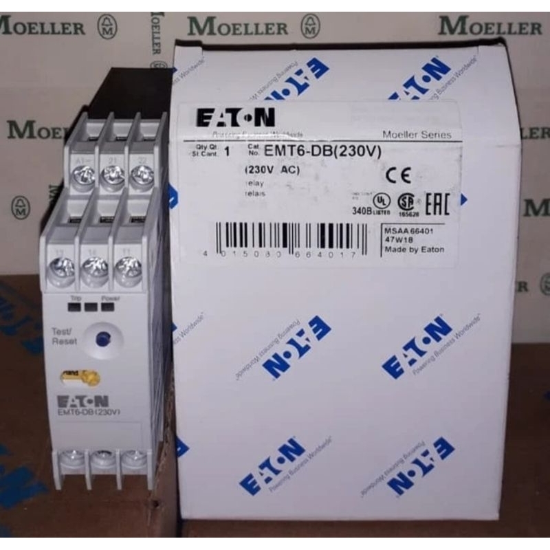 Jual EMT6-DB(230V) EATON Moeller Thermistor Overload Relay EMT6-DB(230V ...