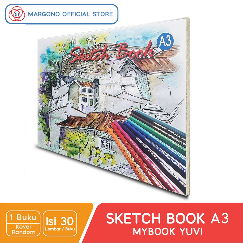 Jual My Book Yuvi Buku Gambar Sketsa Sketch Book A3 30 Lembar | Shopee ...