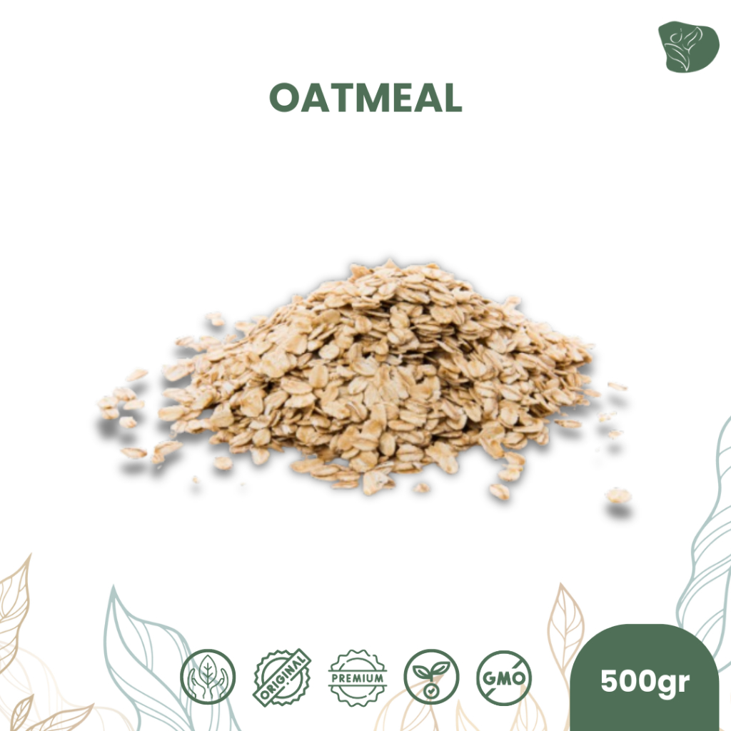 Jual Oatmeal Rolled Oatmeal Diet MPASI Oat Quaker Kiloan Makanan ringan ...