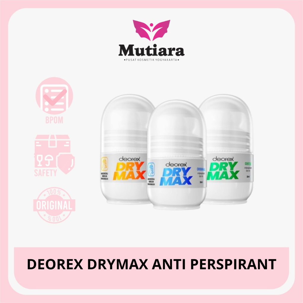 Jual DEOREX DRYMAX ANTI PERSPIRANT 30ML | Shopee Indonesia