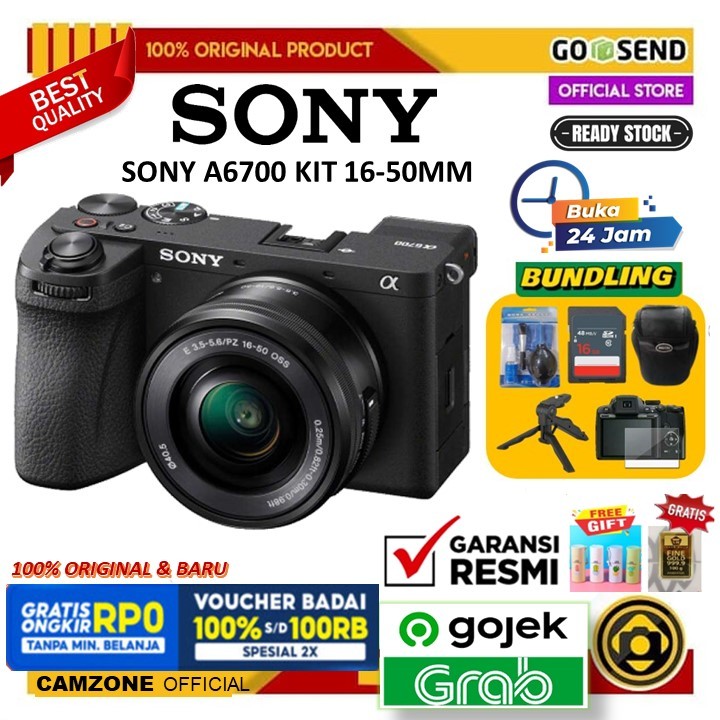 Jual Sony A6700 kit 16-50mm Mirrorless Camera Sony Alpha A 6700 kit 16 ...