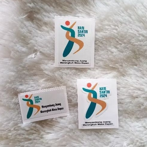 Jual Stiker pipi 25 pcs / sticker hari santri nasional / stiker santri ...