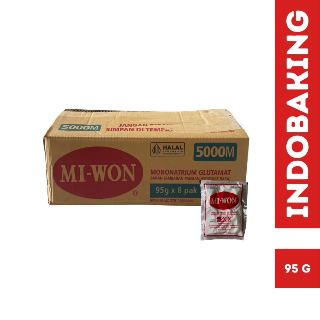 Jual Miwon MSG Penyedap Rasa 5000M 1 Dus isi 80 Pcs | Shopee Indonesia