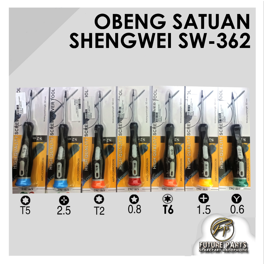 Jual OBENG SATUAN SHENGWEI SW-362 ORIGINAL | Shopee Indonesia